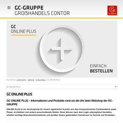 www.Gc-online-plus.de - GC-GRUPPE | Herzlich Willkommen bei ONLINE