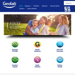 www.Geolab.com.br - GeoLab Indústria Farmacêutica