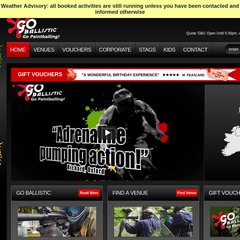 www.Goballistic.co.uk - Go Ballistic Paintball UK