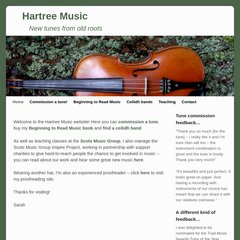 www.Hartreemusic.co.uk - Hartree Music