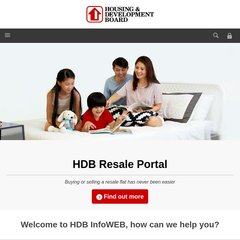 www.Hdb.gov.sg - HDB InfoWEB : Homepage