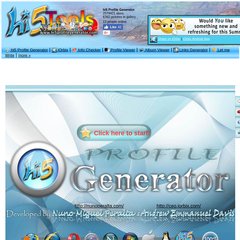 www.Hi5profilegenerator.com - hi5 Profile Generator