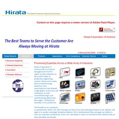 www.Hirata.com - Hirata USA