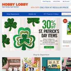 www.Hobbylobby.com - Hobby Lobby - Hobby Lobby