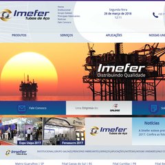 www.Imefer.com.br - TUBOS IMEFER - Soluções em tubos de aço