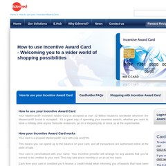 www.Incentiveawardcard.co.uk - Edenred - Incentive Award Card