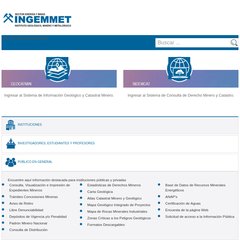 www.Ingemmet.gob.pe - Instituto Geologico Minero Metalurgico