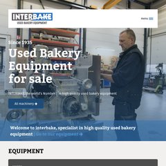 www.Interbake.nl - Bakery Equipment-Used baking equipment machines