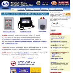 www.Intlsensor.com - International Sensor Technology