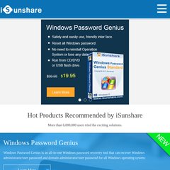 www.Isunshare.com - Professional Windows, Office and Archives