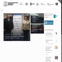 www.Itsta.edu.mx - Instituto Tecnológico Superior de Tantoyuca