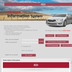www.Kiatechinfo.com - Kia Global Information System