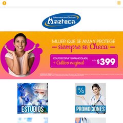 www.Labcliazteca.mx - Laboratorios Clínicos Azteca