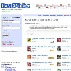 www.Laststicker.com - Swap stickers Panini Euro 2012