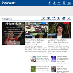 www.Lexpress.mu - Toute l’actualité de l’île Maurice