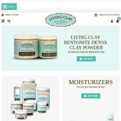 www.Livingclayco.com - Living Clay All Natural Calcium Bentonite