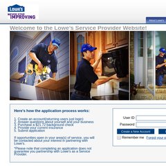 www.Lowesinstaller.com - Welcome to the Lowe's Installer Website.