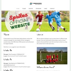 www.Lymingtonsprites.co.uk - Lymington Sprites Youth Football Club contact