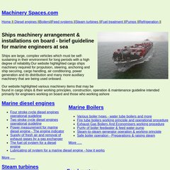 www.Machineryspaces.com - Ships machinery spaces