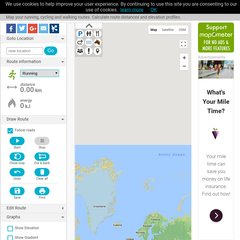www.Mapometer.com - Worldwide runners, walkers and cyclists