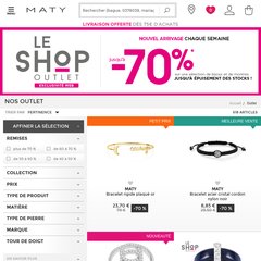 www.Maty-outlet.fr - Bijoutier Créateur, MATY Outlet