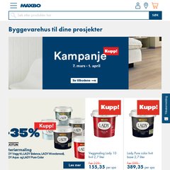 www.Maxbo.no - Byggevarer, trelast, gulv