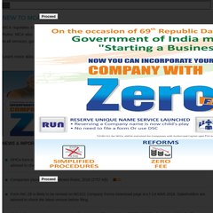 Mca.gov.in - Ministry of Corporate Affairs