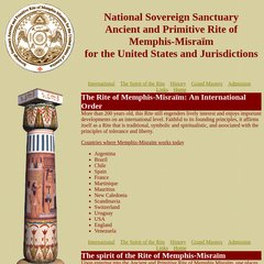 www.Memphis-misraim.us - Ancient and Primitive Rite of Memphis
