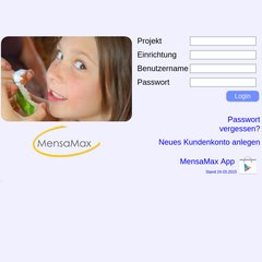 www.Mensaservice.de - MensaMax - Login
