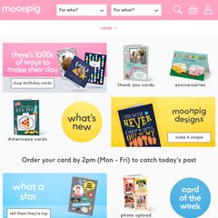 www.Moonpig.com - Personalized Cards - Greeting Cards