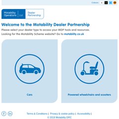 www.Motabilitydealer.co.uk - Motability Dealer Resource Centre