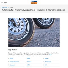 www.Motorrad-scout24.ch - Motorräder, Roller & Quads im online