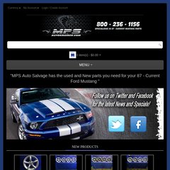 www.Mpsautosalvage.com - MPS Auto Salvage -Mustang salvage