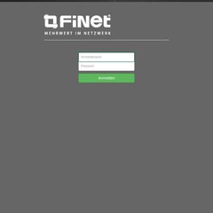 www.Myfinet.de - FiNet AG - myFiNet-Login