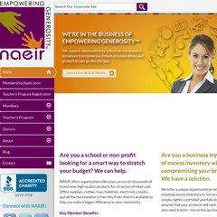 www.Naeir.org - NAEIR | A gifts in kind, non