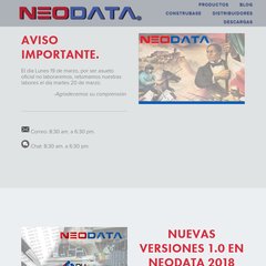 www.Neodata.com.mx - NEODATA - Software de Precios unitarios