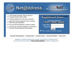 www.Netaddress.com - Net@ddress Mail