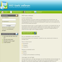 www.Nio-toets-oefenen.nl - Oefenen voor de NIO toets