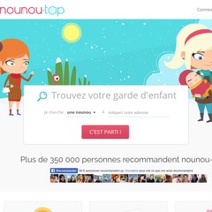 www.Nounou-top.fr - Et trouver une garde d'enfant devient facile