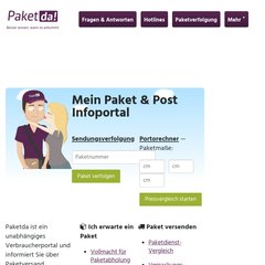 www.Paketda.de - Paketda: Paketversand & Tracking