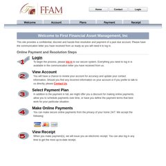 www.Pay1fam.com - First Financial Asset Management, Inc