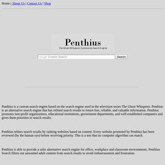 www.Penthius.info - Penthius Search Engine powered by google