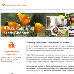 www.Peocalifornia.org - California State Chapter, P.E.O.