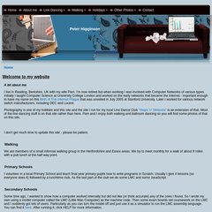 www.Peterhigginson.co.uk - Peter Higginson's Personal Site