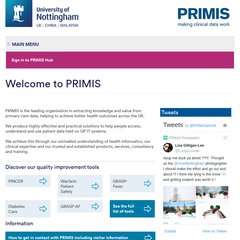 www.Primis.nhs.uk - PRIMIS+: Primary Care Information Services