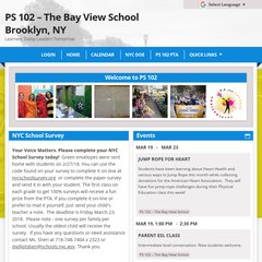 www.Ps102.org - PS 102 – The Bay View School