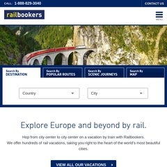 www.Railbookers.com - Short Breaks and Holidays by Eurostar