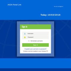 www.Retaillink.co.uk - ASDA Retail Link - Login to training materials