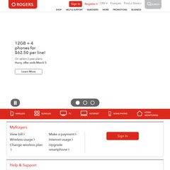 www.Rogers.com - myHR Login Options