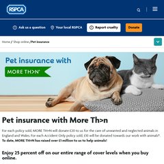 www.Rspca-petinsurance.co.uk - Pet insurance quotes online